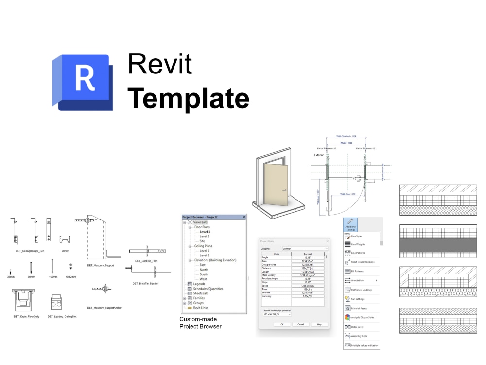 A full Revit Template | Upwork