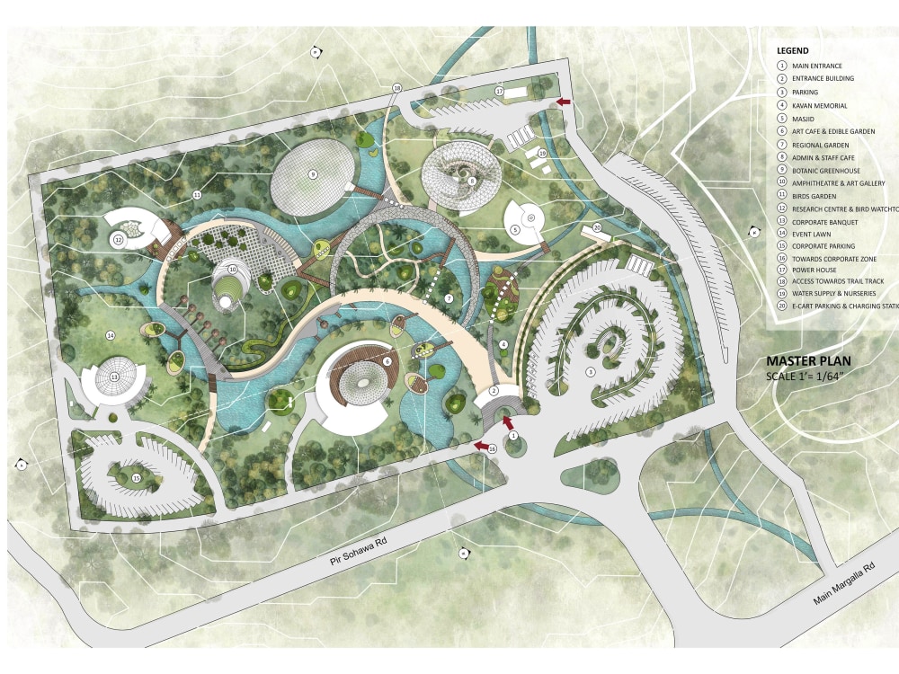 A detailed masterplan render that will help your design concepts stand out | Upwork