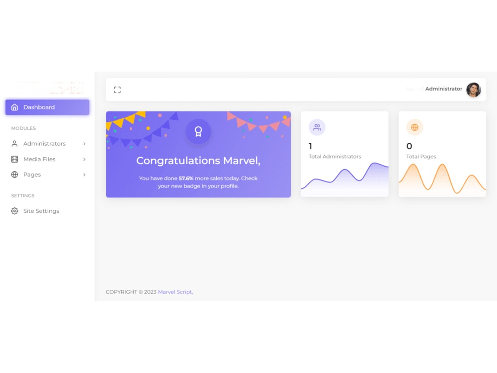 A Laravel based awesome Admin Panel | Upwork