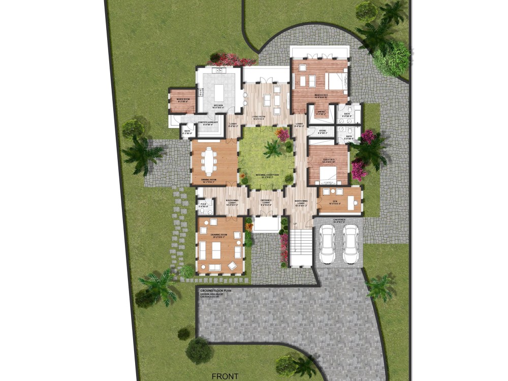 A detailed masterplan render that will help your design concepts stand ...