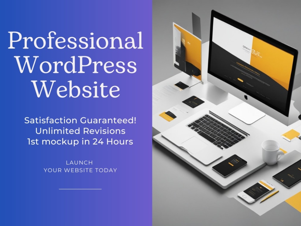 A Responsive, SEO Friendly & Pro WordPress Website | Upwork