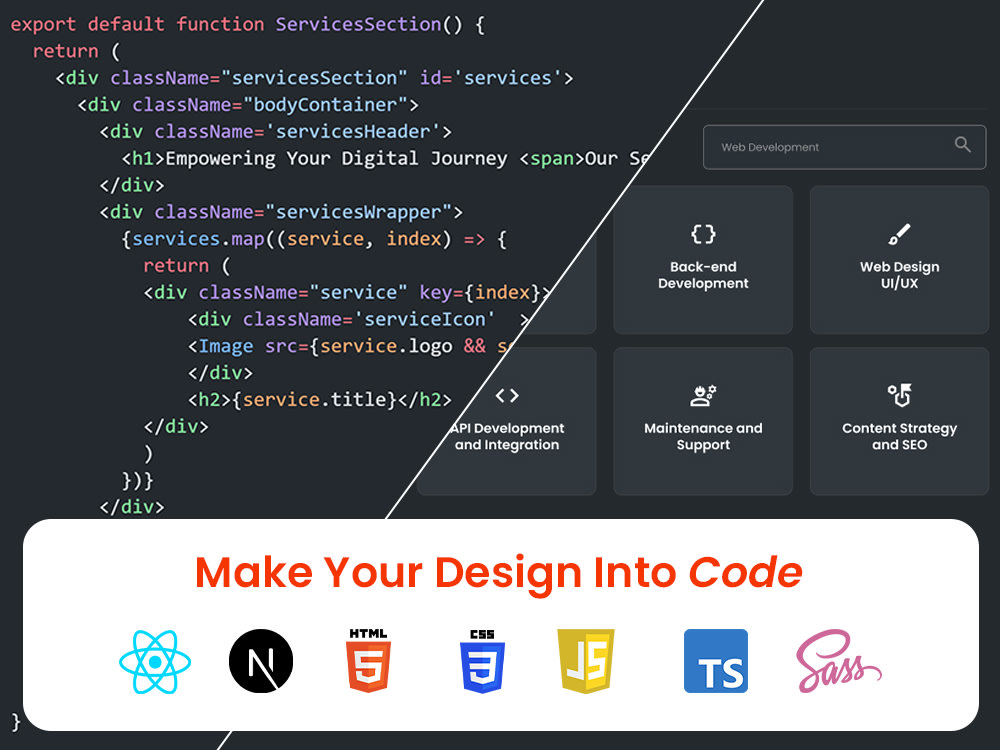 Expert Front End Development With React Next Typescript Scss And Beyond Upwork