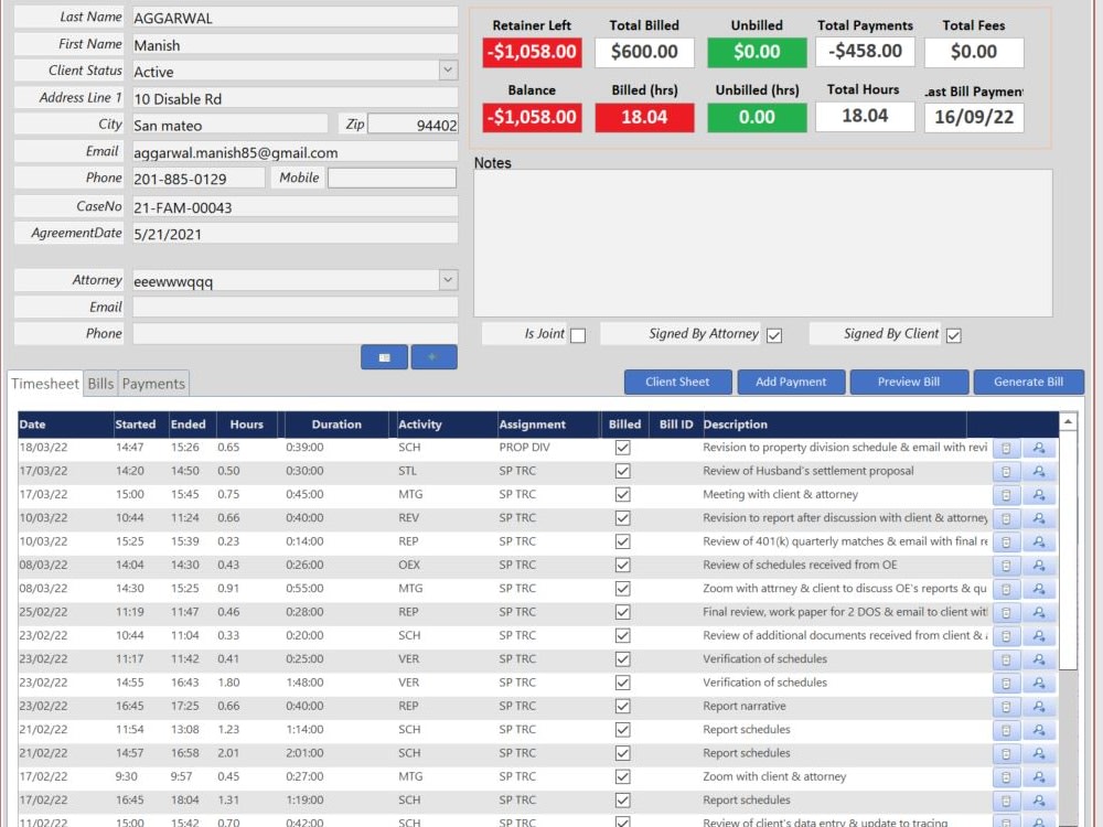 An MS Access CRM, reporting, order management, inventory custom ...
