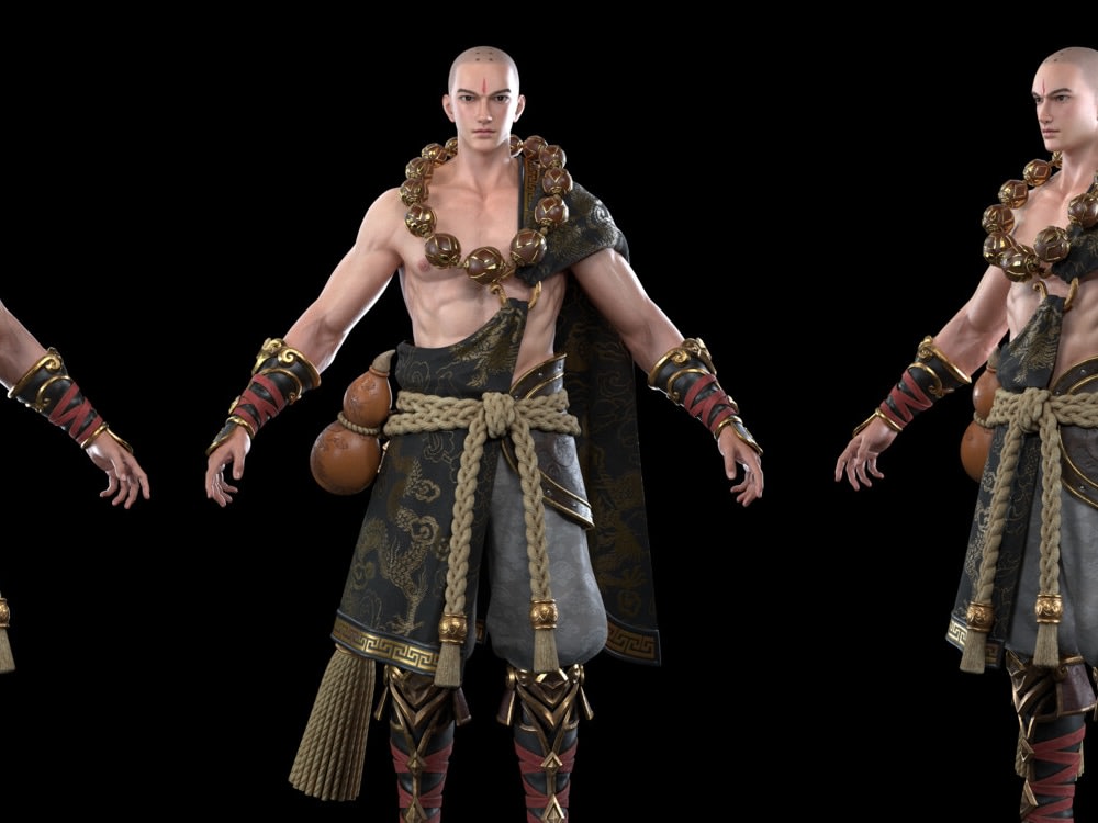 A 3d character modelling 3d realistic character character rigging | Upwork