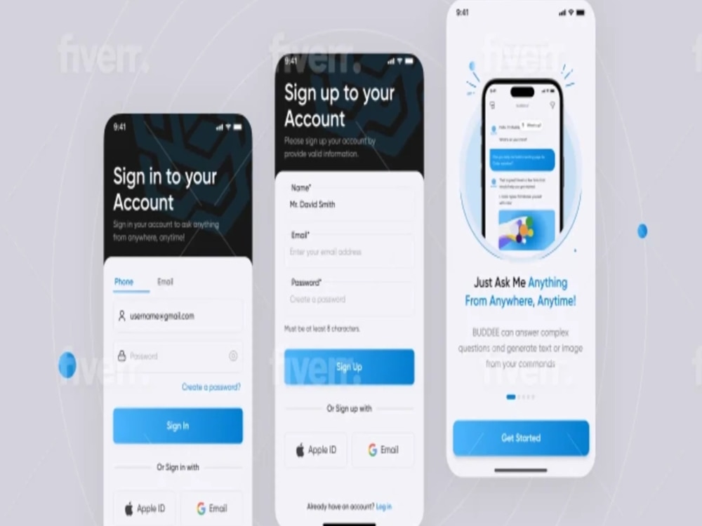 A clean and responsive web UI UX Design | Upwork