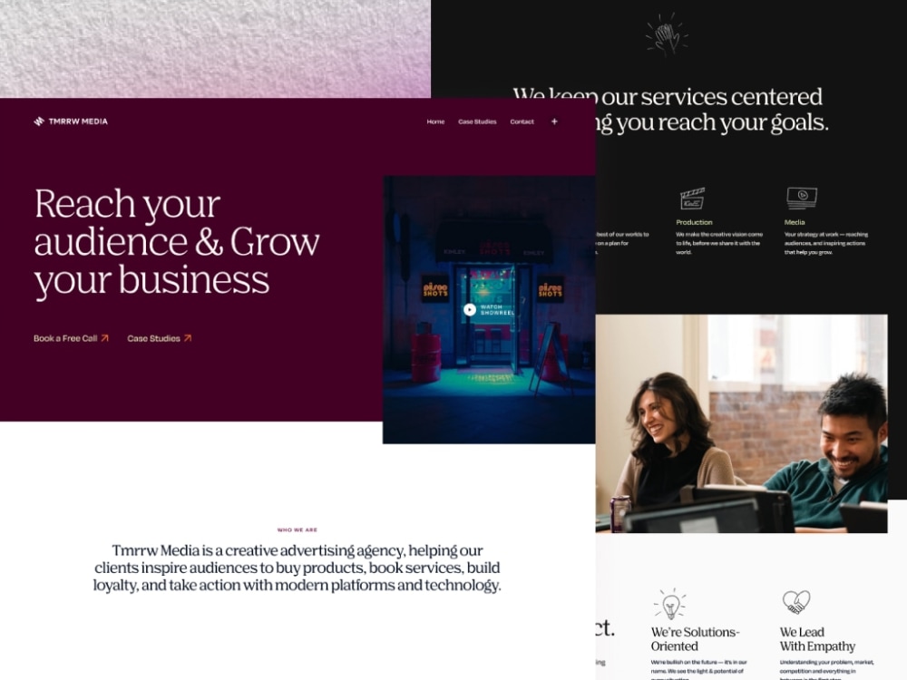 Design and development for a responsive webflow website | Upwork