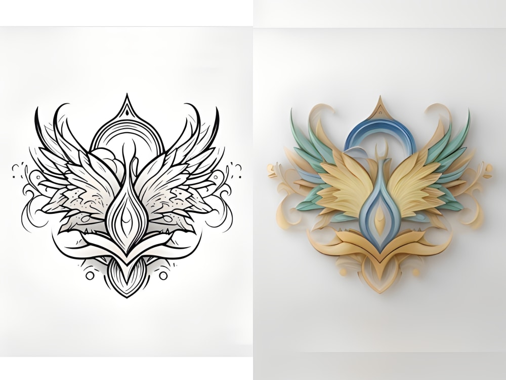 Vector illustration, digitize hand drawing, sketch to vector tracing ...