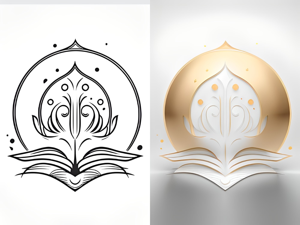 Vector illustration, digitize hand drawing, sketch to vector tracing ...