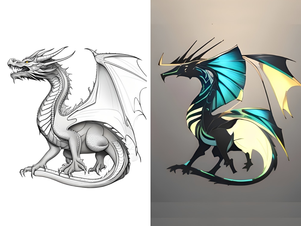 Vector illustration, digitize hand drawing, sketch to vector tracing ...