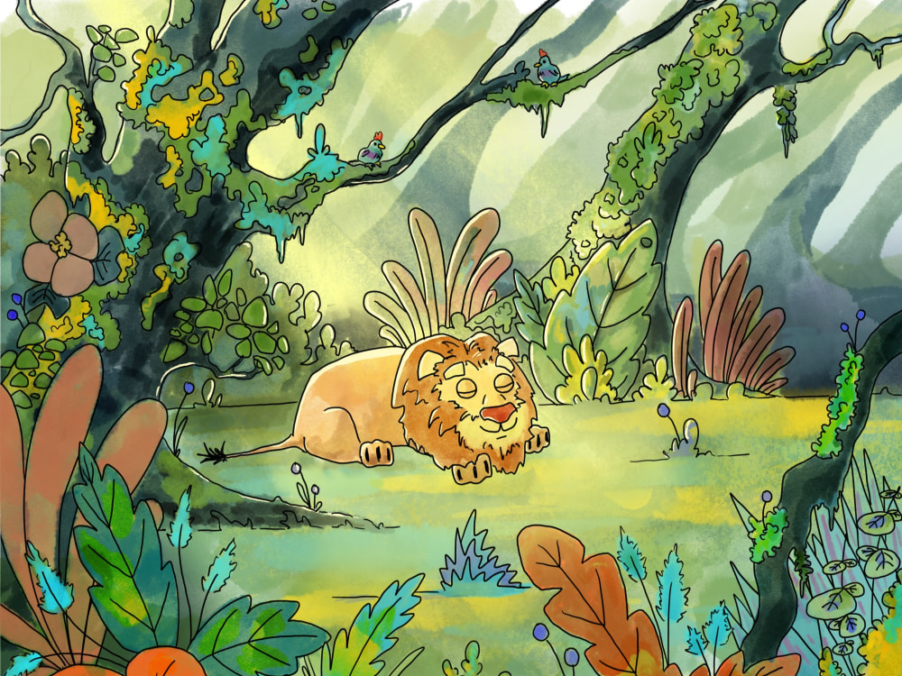 Gorgeous hand-drawn children's book illustration | Upwork