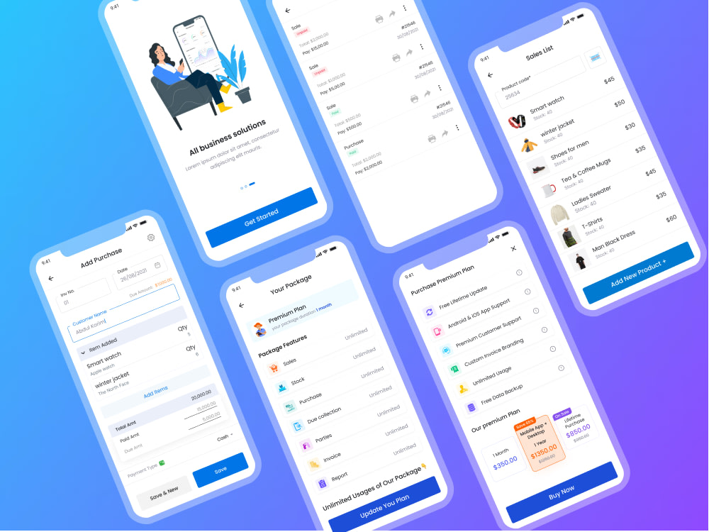 SalesPro Saas - POS Inventory Management POS Software App+Admin | Upwork