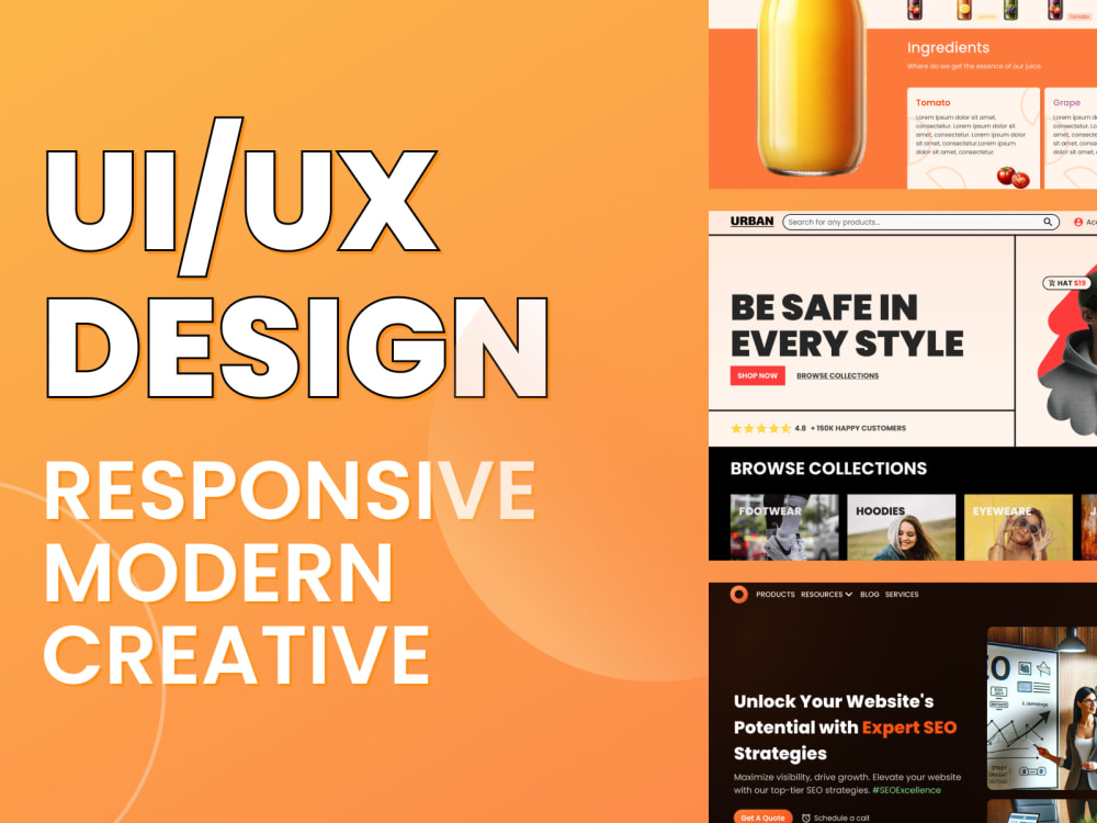 A professional figma design for your business | Upwork