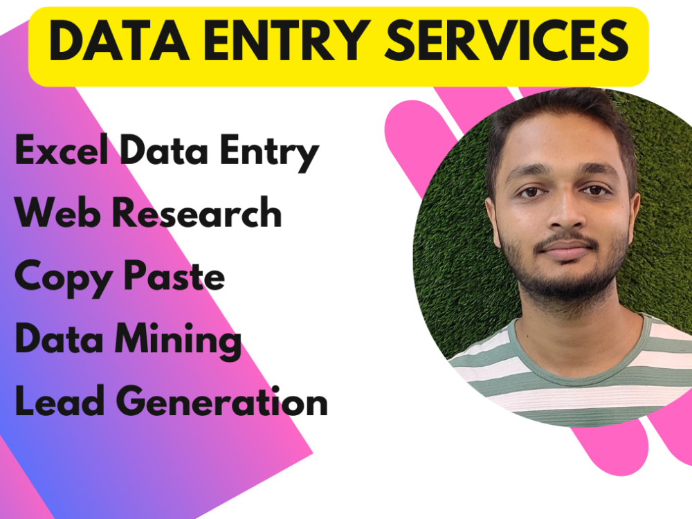 Accurate and fast Data entry, Copy paste, Typing and Web research in Excel | Upwork