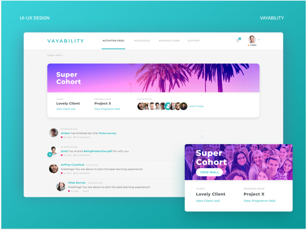 A complete UX/UI redesign for your existing Web App | Upwork