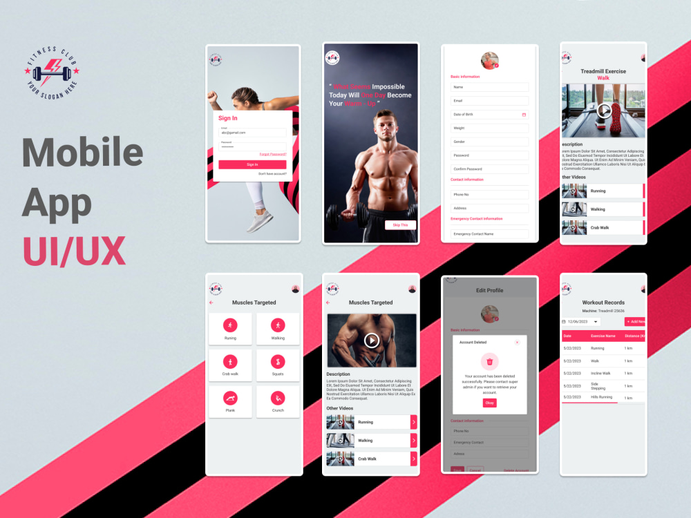 Custom UI & UX Design for Mobile App (Native, Hybrid) | Upwork