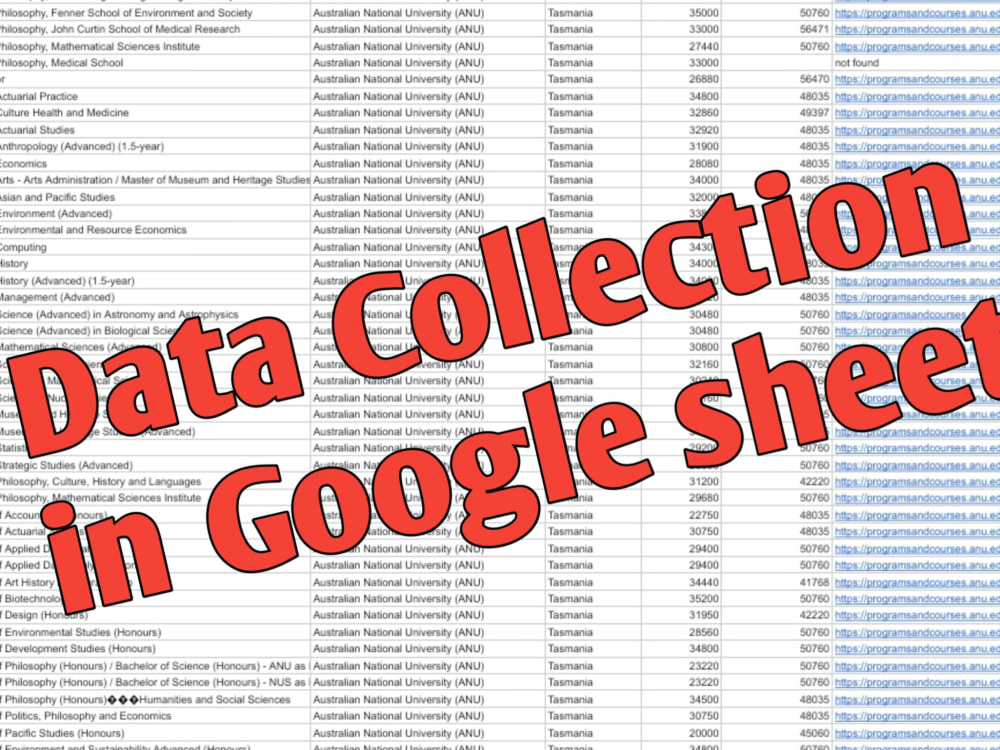 Data collection, data entry & content writing | Upwork