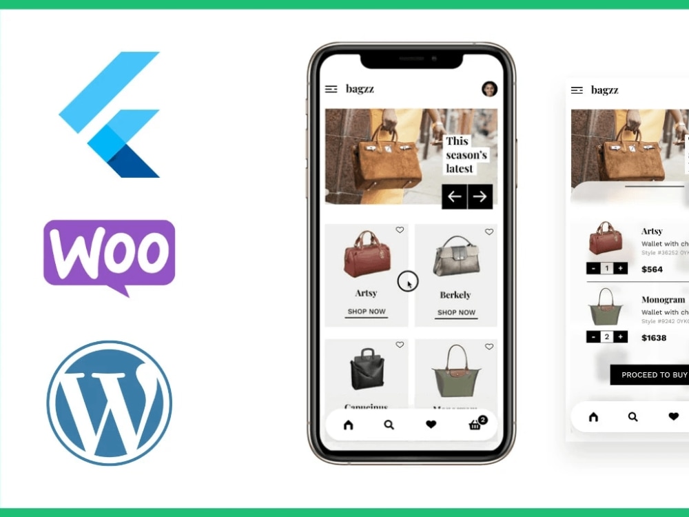 A custom woocommerce mobile app using flutter | Upwork