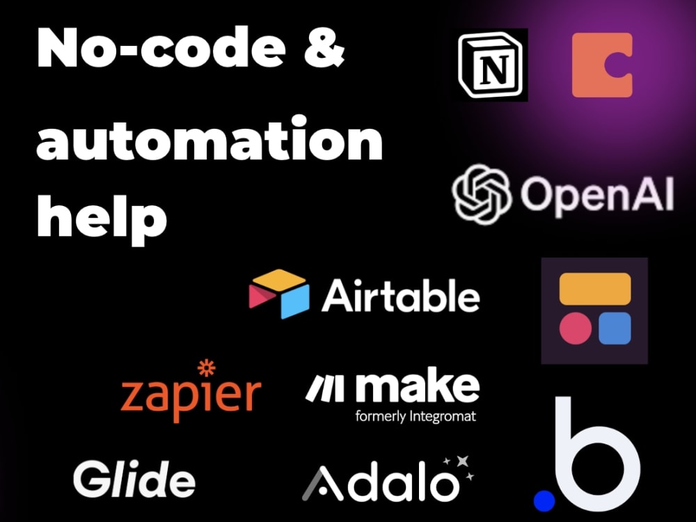 Help With Your No Code And Automation Projects Upwork