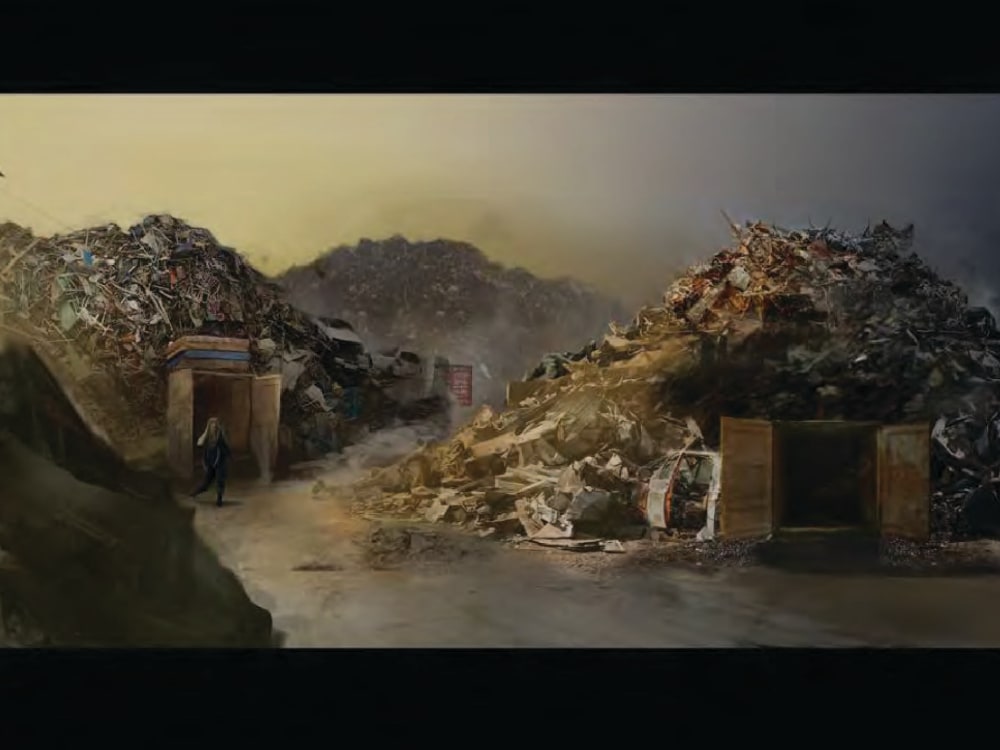 Environment Concept Art. 3D model and Paint Over | Upwork