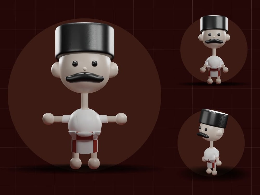 Mascot character 3d 2d and animation | Upwork