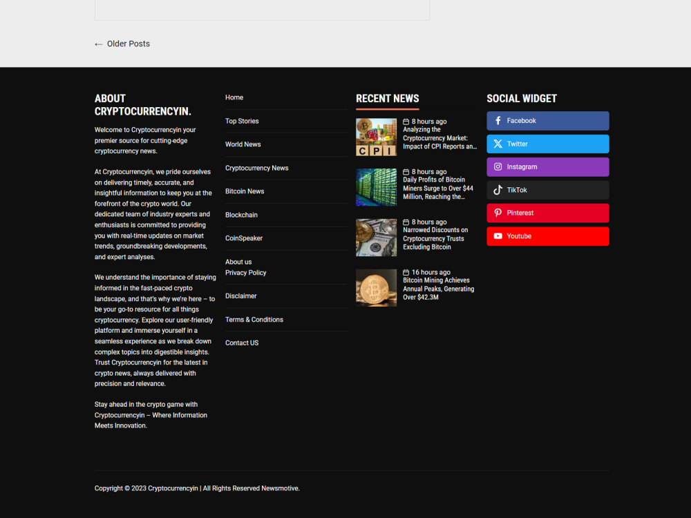 Best WordPress responsive news website, portfolio website, blog ...