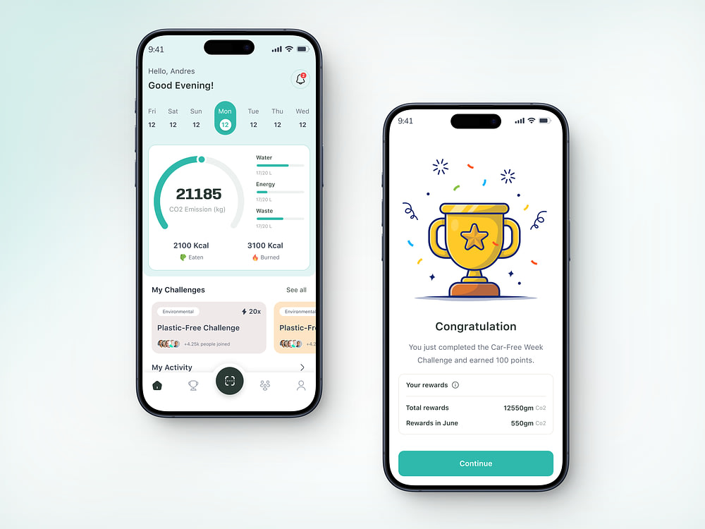 A clean and minimal mobile app design | Upwork
