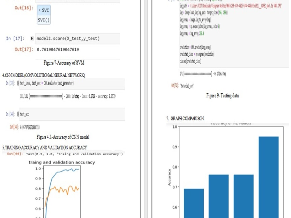 Machine Learning Model Training, Data Preprocessing, and Web Integration | Upwork