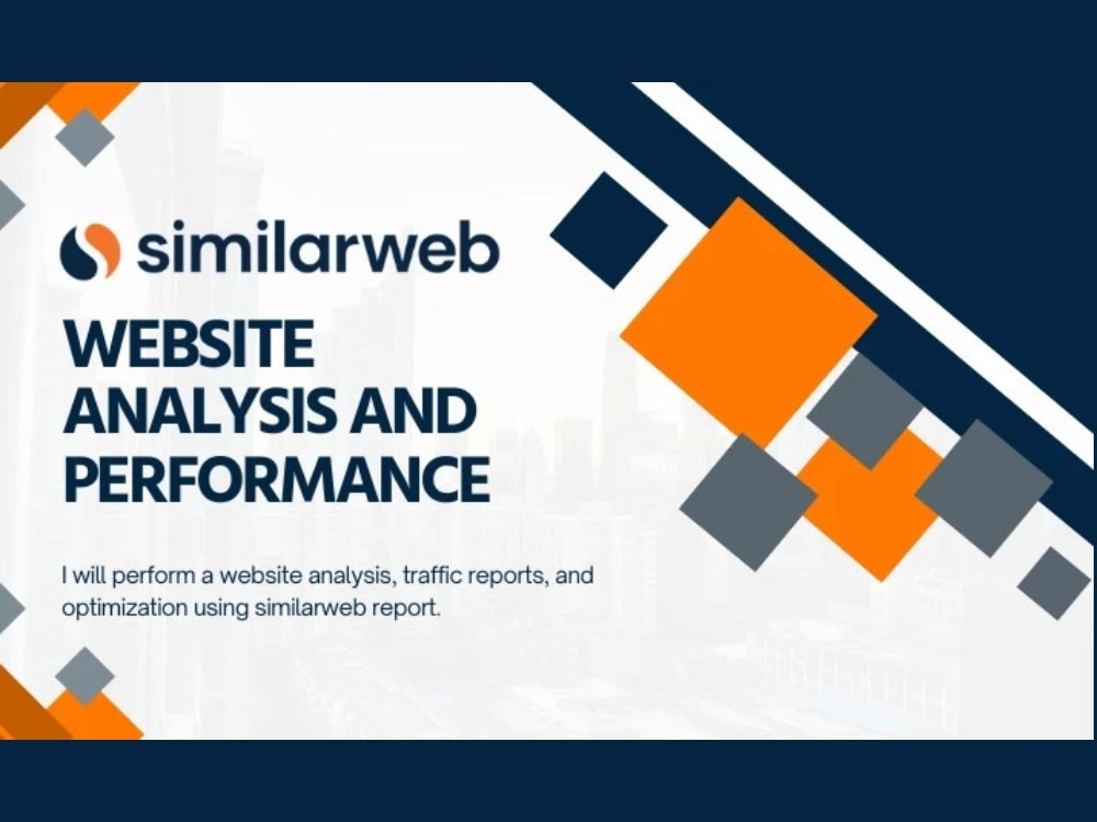 A similarweb analysis, similarweb report and SEO | Upwork