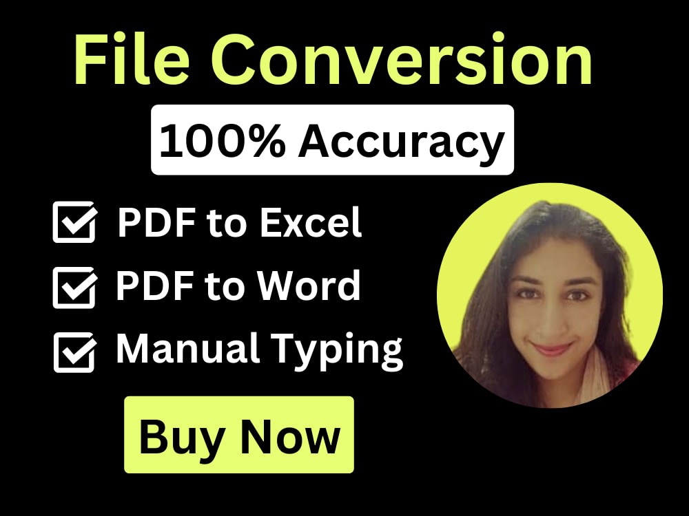Pdf To Excel Word Conversion Upwork
