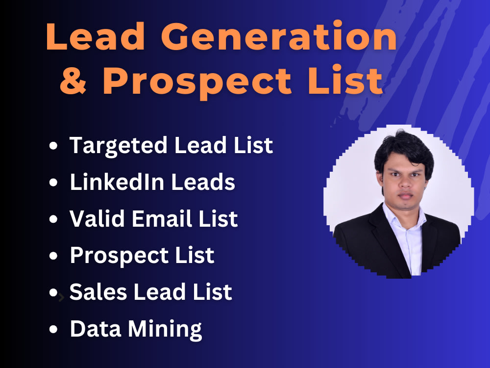 Targeted Prospect List for B2B Lead Generation, Prospect List Builder | Upwork