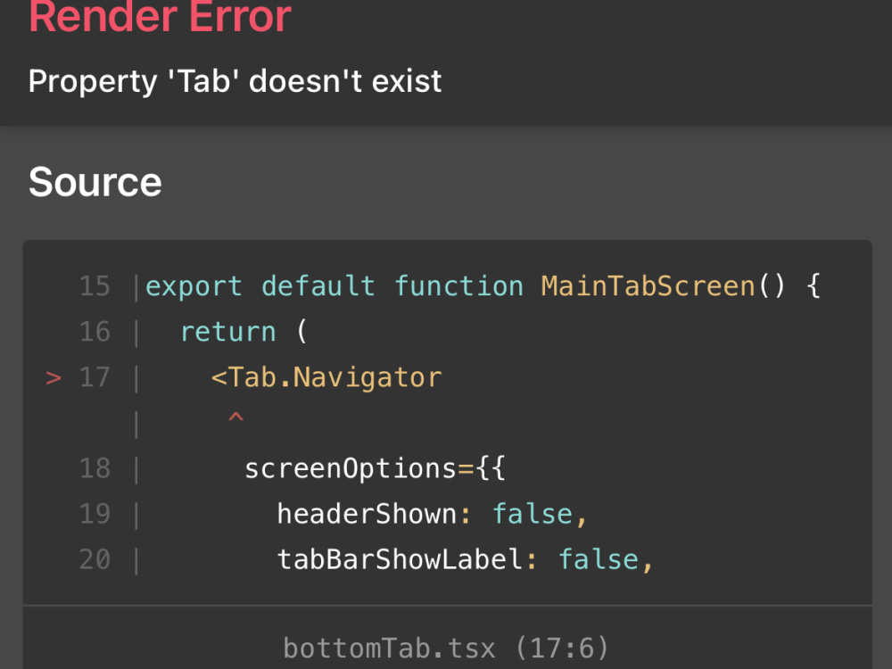 Fixed React Native Bugs Errors Apis Errors Expo React Bugs In The App