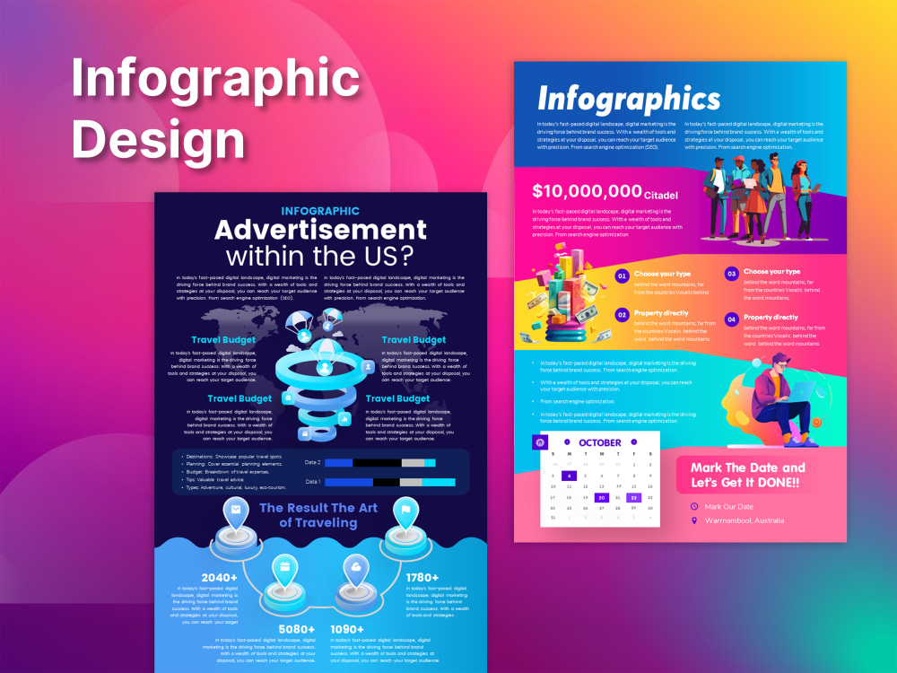Professional infographic within 24 hours | Upwork