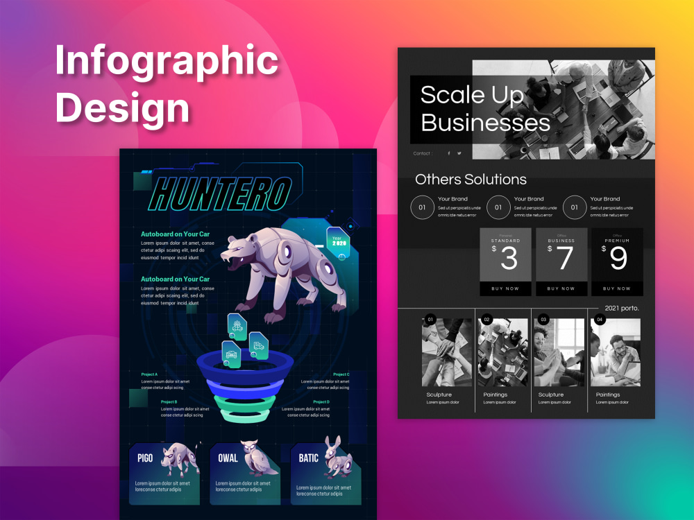 Professional infographic within 24 hours | Upwork