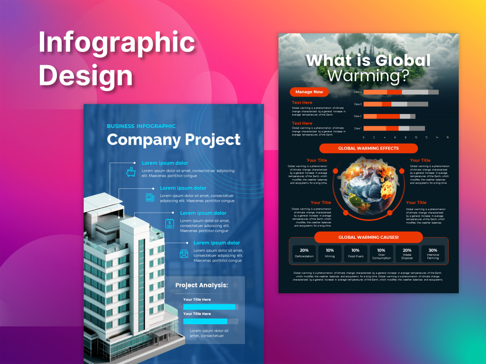 Professional infographic within 24 hours | Upwork