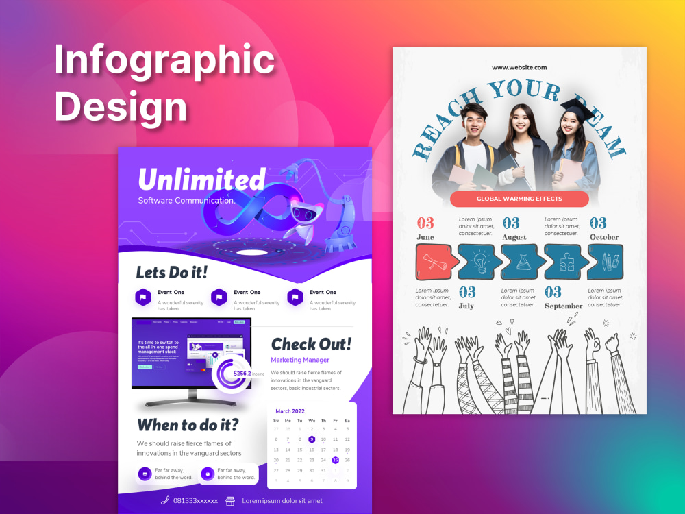 Professional infographic within 24 hours | Upwork