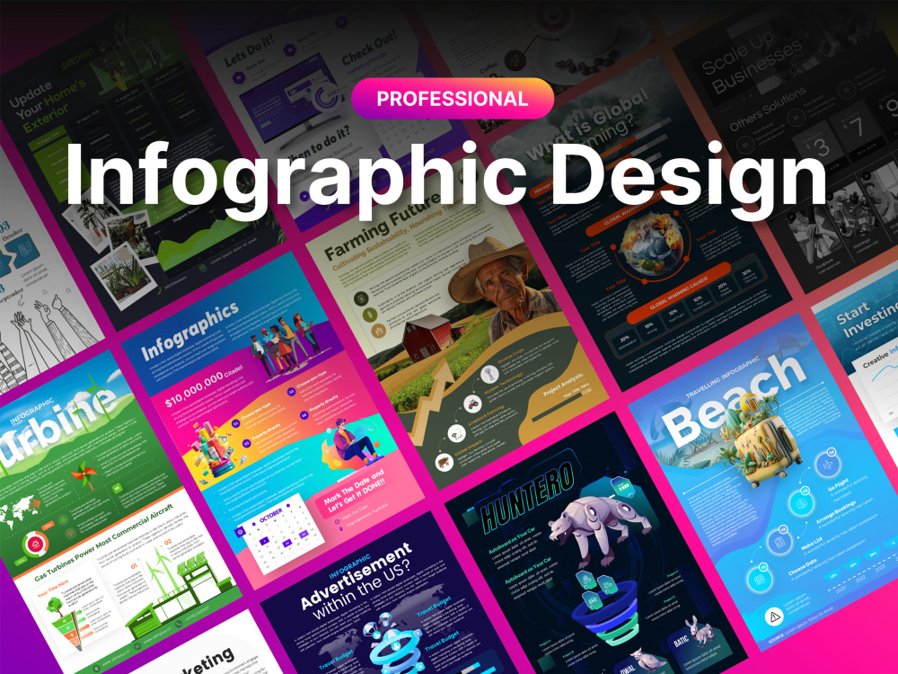 Professional infographic within 24 hours | Upwork