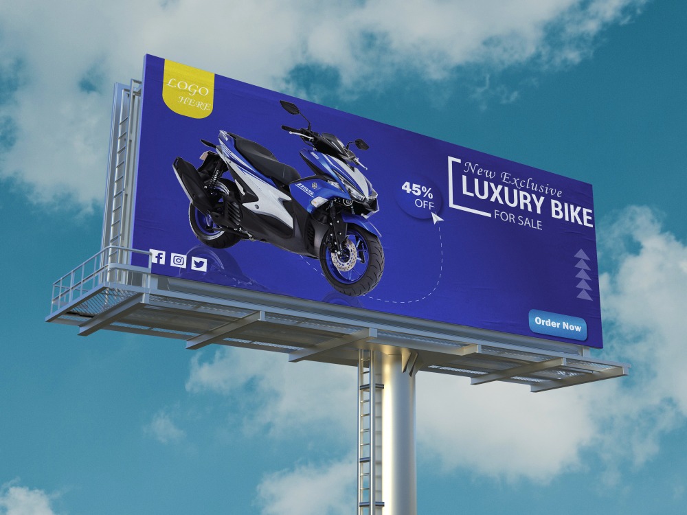 Billboard design, yard sign board, signage and retractable banner | Upwork