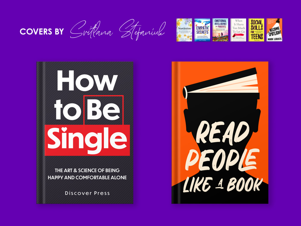 Self-Help Book Cover Design | Upwork