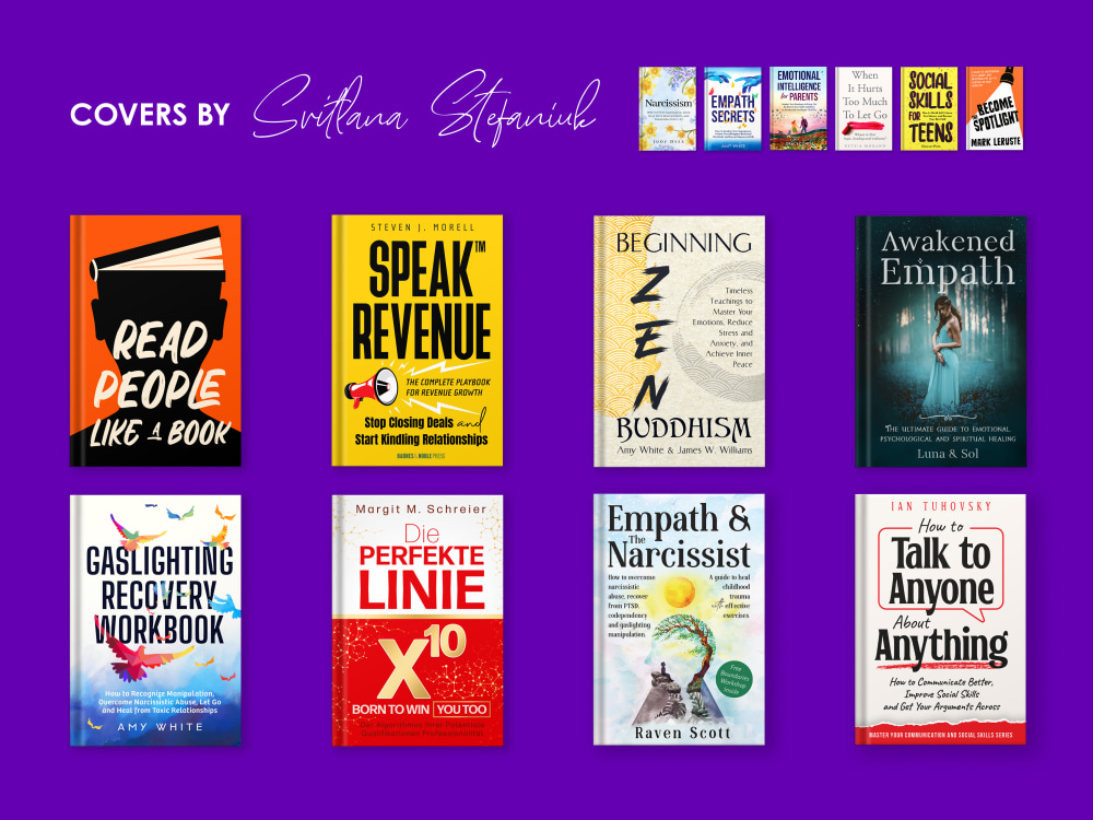 Self-Help Book Cover Design | Upwork