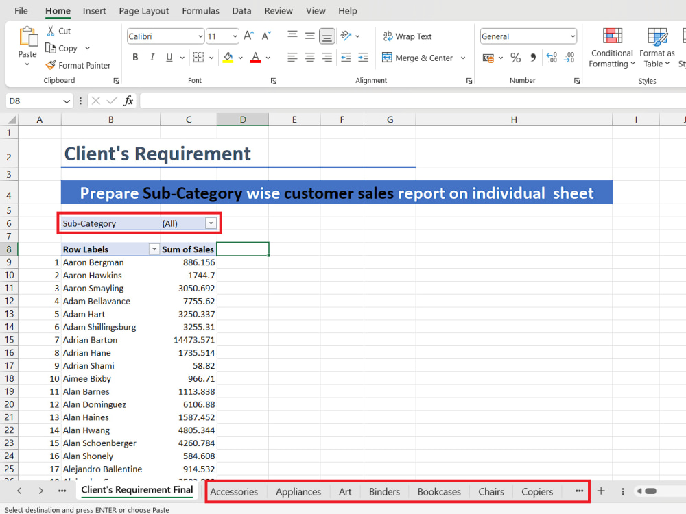 Clean, merge, organize data and prepare report on Excel or CSV data | Upwork