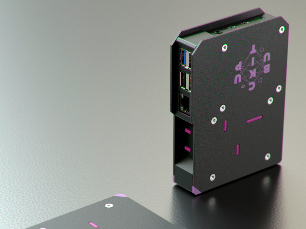 A PCB enclosure (body) design is ready for prototyping/manufacturing ...