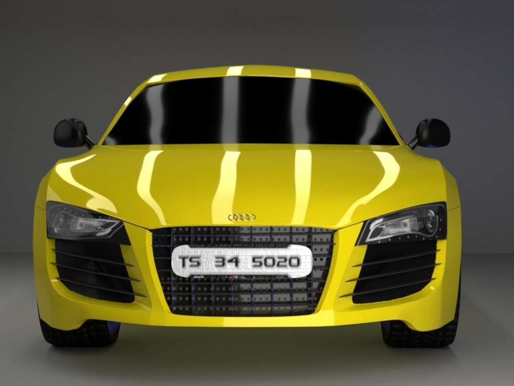 A photorealistic 3D car render of any car of your choice | Upwork