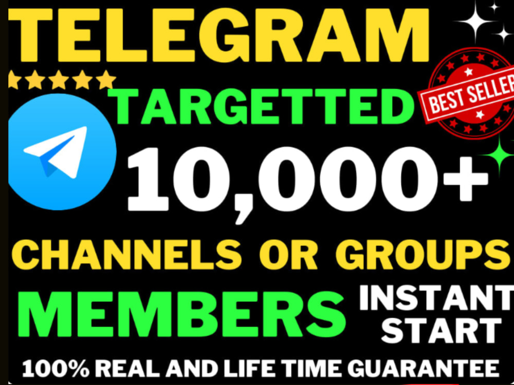 Telegram USA Member 100% Active | Upwork