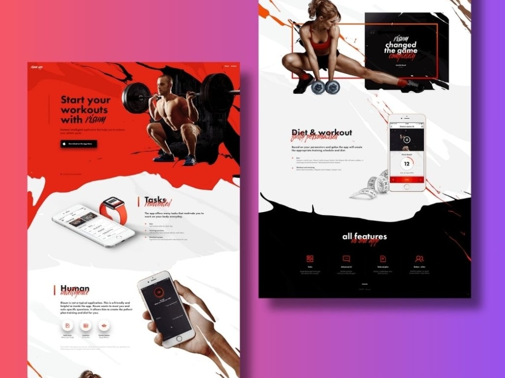 Custom Figma website design | Upwork