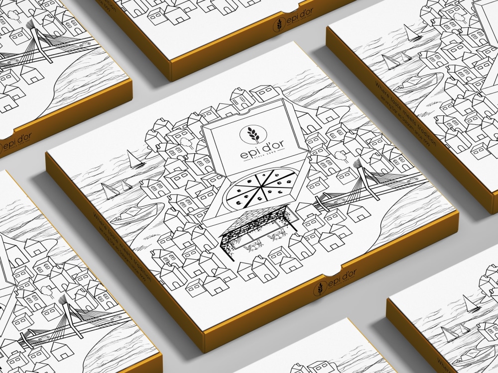 Restaurant or food packaging design | Upwork