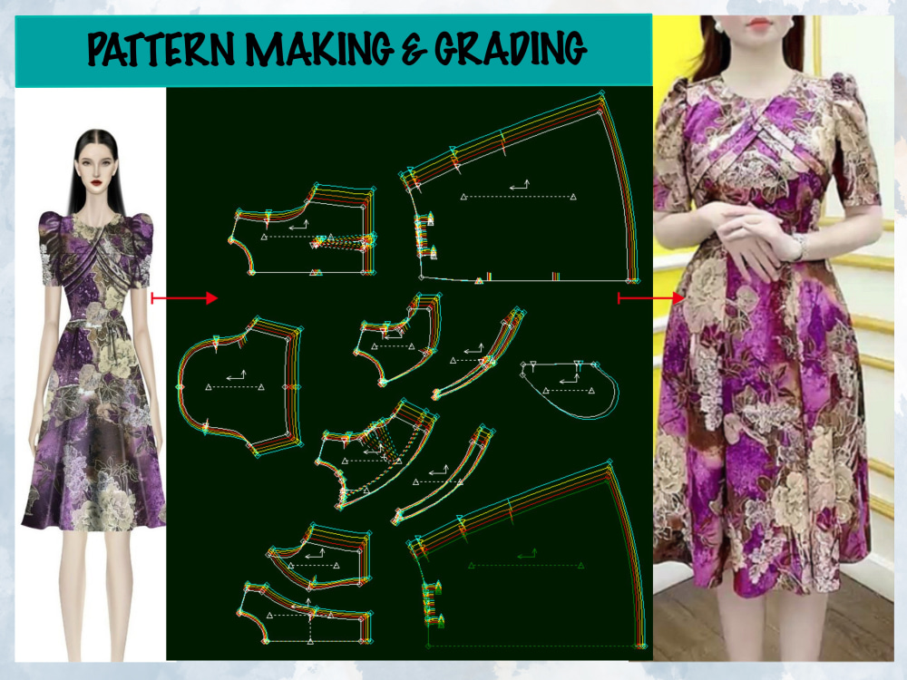 Sewing Pattern Making and Size Grading | Upwork