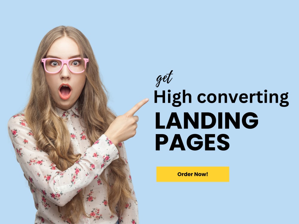 High-converting landing pages with React.js | Upwork