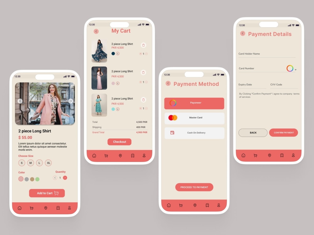 Amazing E-Commerce App UI Design | Upwork