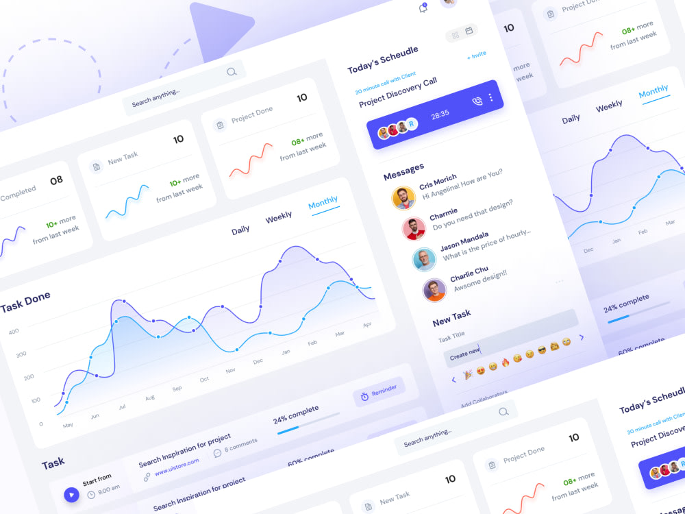 Mobile app and Dashboard UI/UX design | Upwork