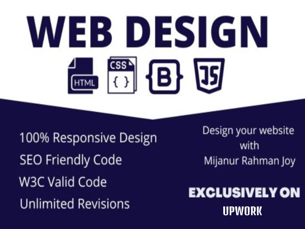 Responsive SEO optimized pixel perfect website | Upwork